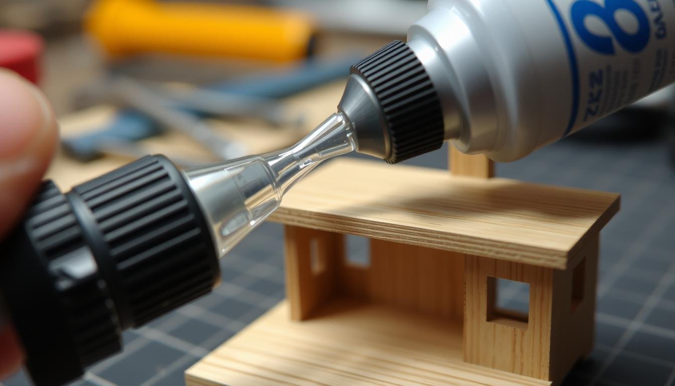 Tips for applying cyanoacrylate glue precisely