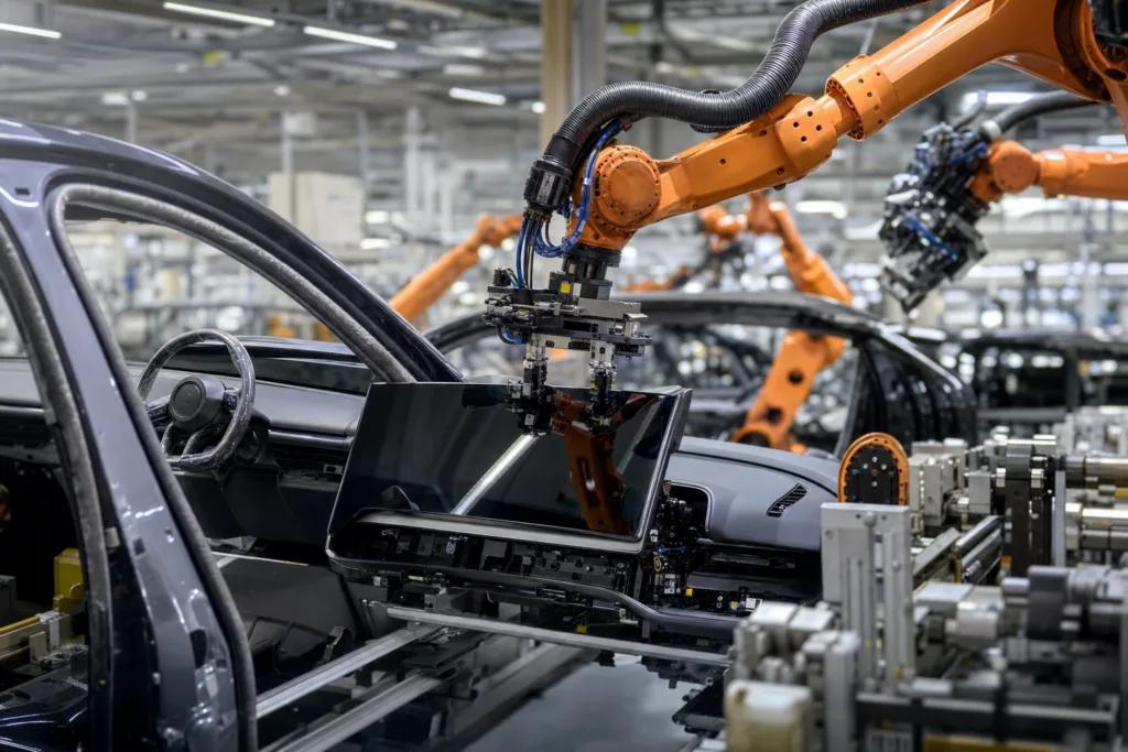 OCR vs. OCA: Optical Bonding for Automotive Curved Displays – 7 Key ...